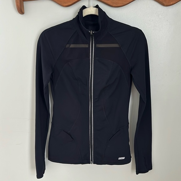 Express | Jackets & Coats | Express Exp Core Black Workout Jacket Xs ...